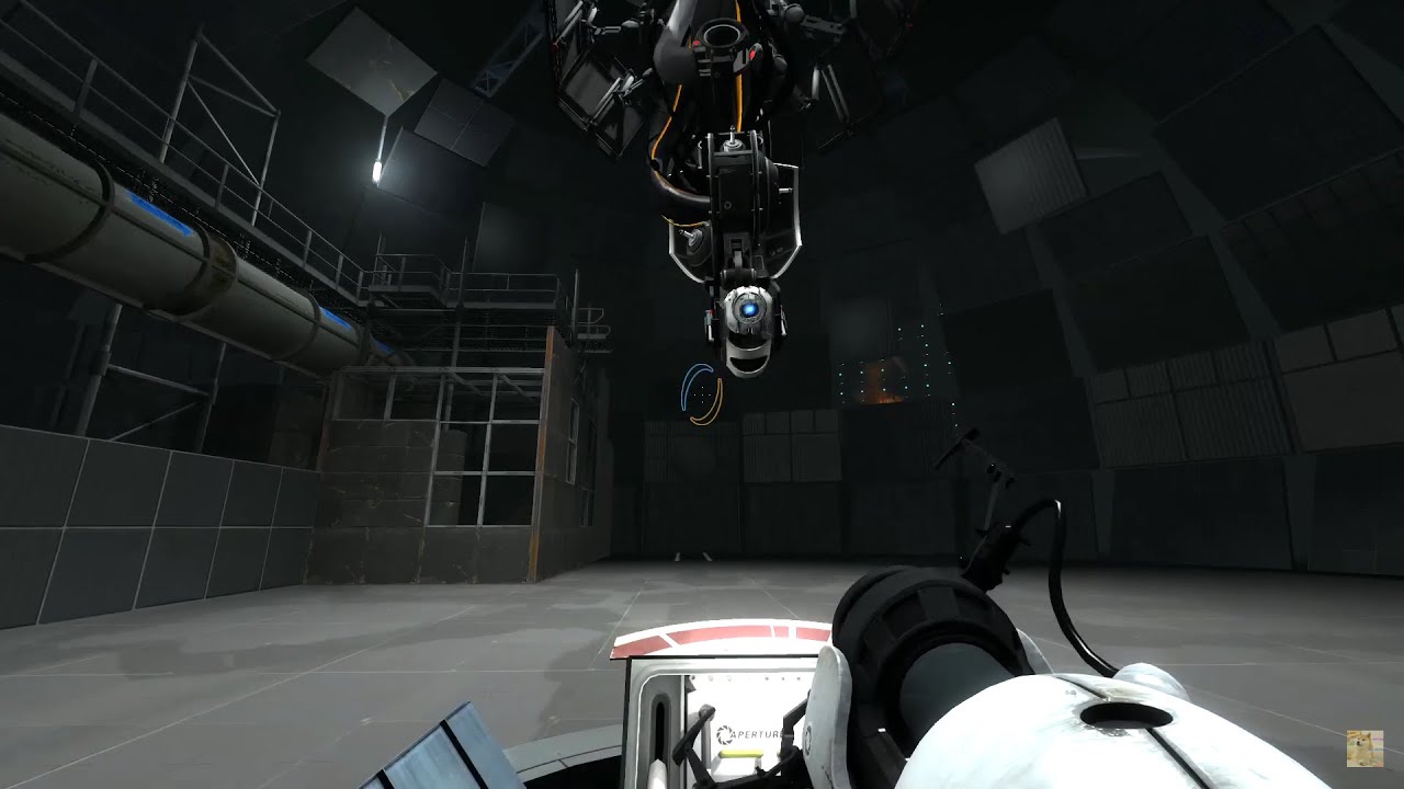Portal 2 Part 10 (Finale) The Wheatley Fight - YouTube