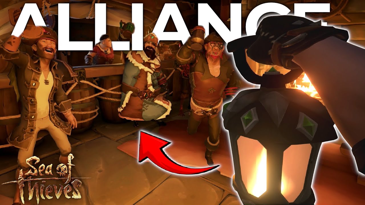 The ENTIRE Server Coming Together Against A Common Enemy! - Sea of ...