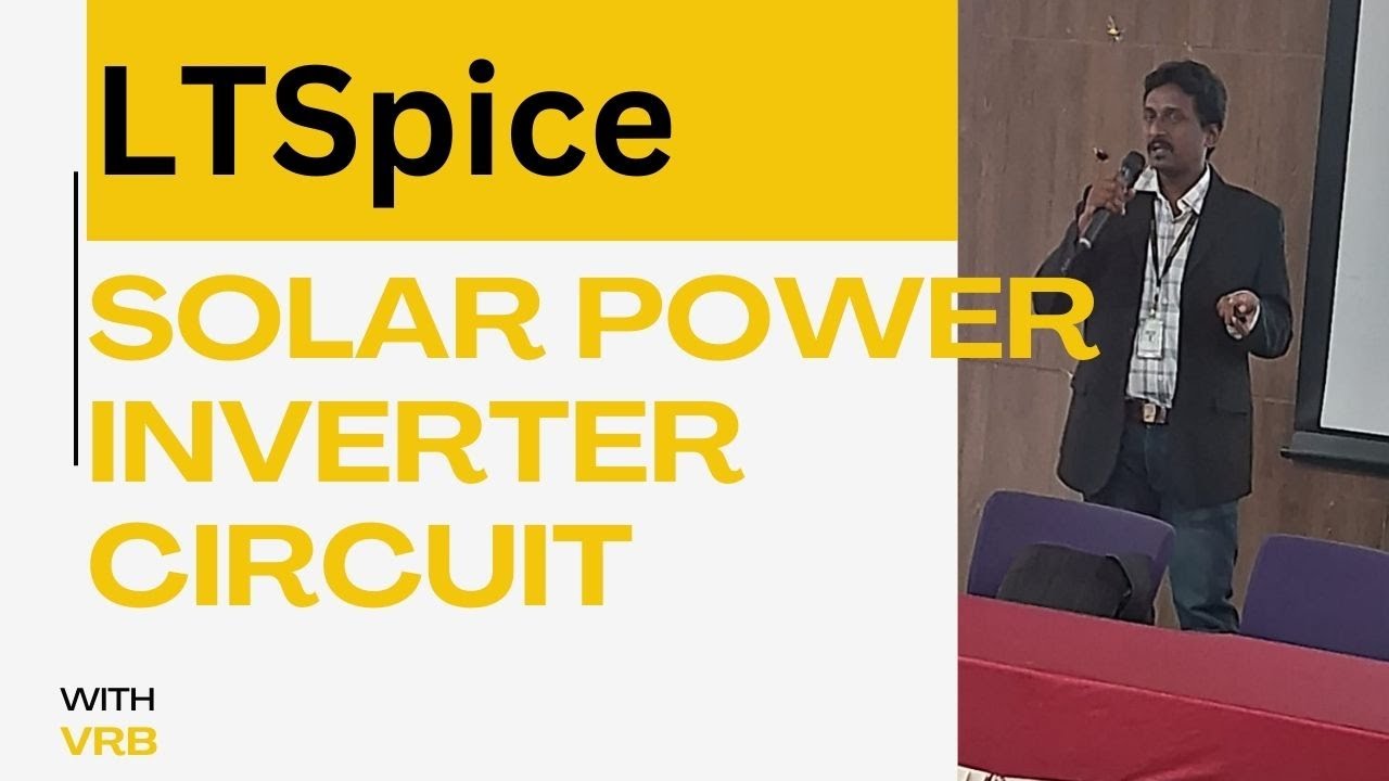 How to design a Solar Power Inverter Circuit using LTSpice circuit| PV ...