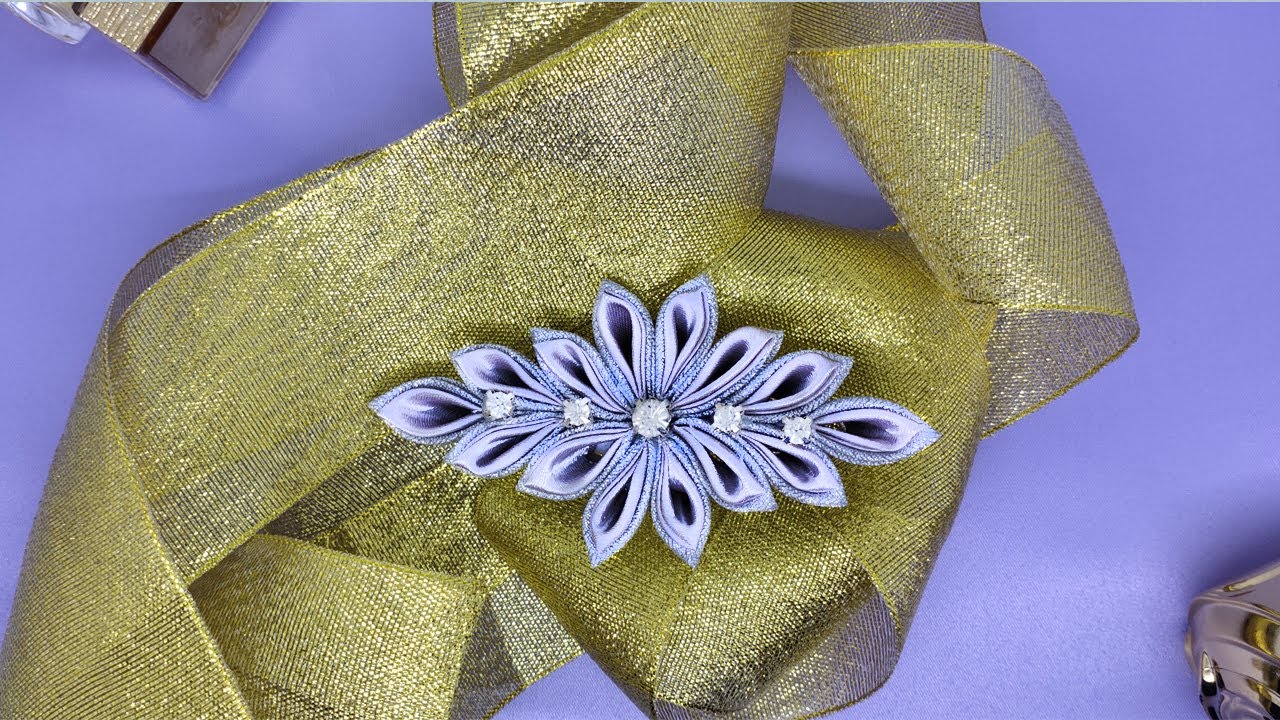 DIY Menghias Jepit Rambut Elegan | Elegant Hair Clip - YouTube