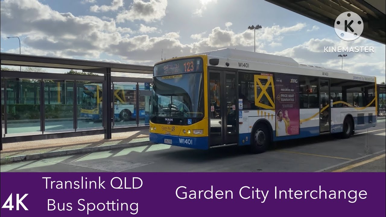 Translink QLD Bus Spotting - Garden City Interchange - YouTube