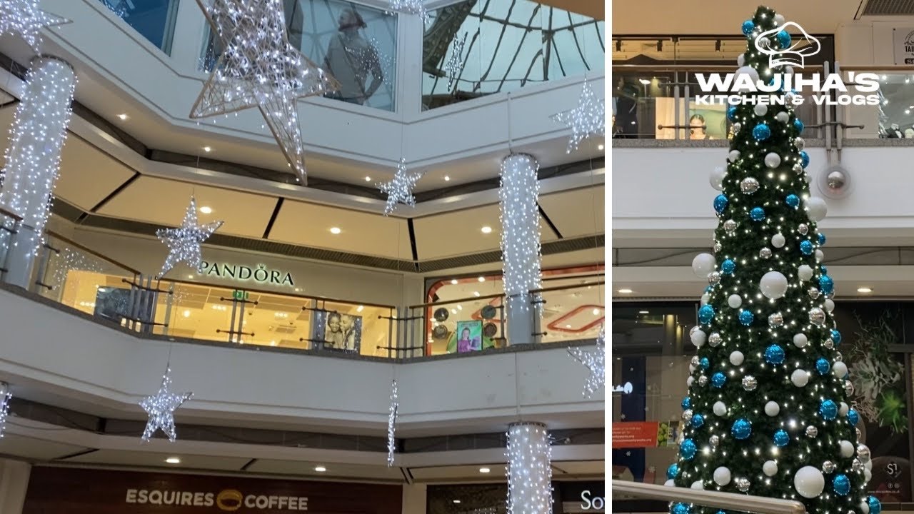 CHRISTMAS VIBES | ST NICHOLAS CENTRE SUTTON LONDON | Wajihas kitchen & vlogs - YouTube