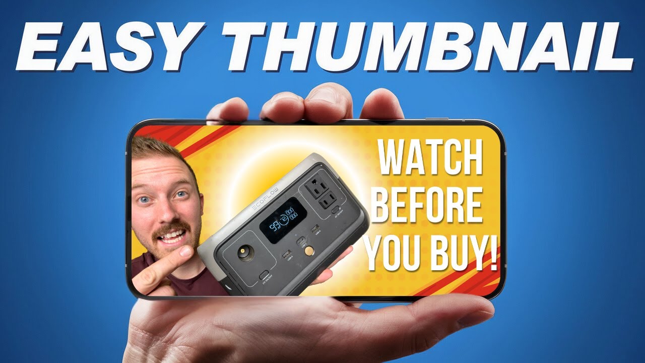 How To Make Thumbnails For Amazon Influencer Review Videos! - YouTube