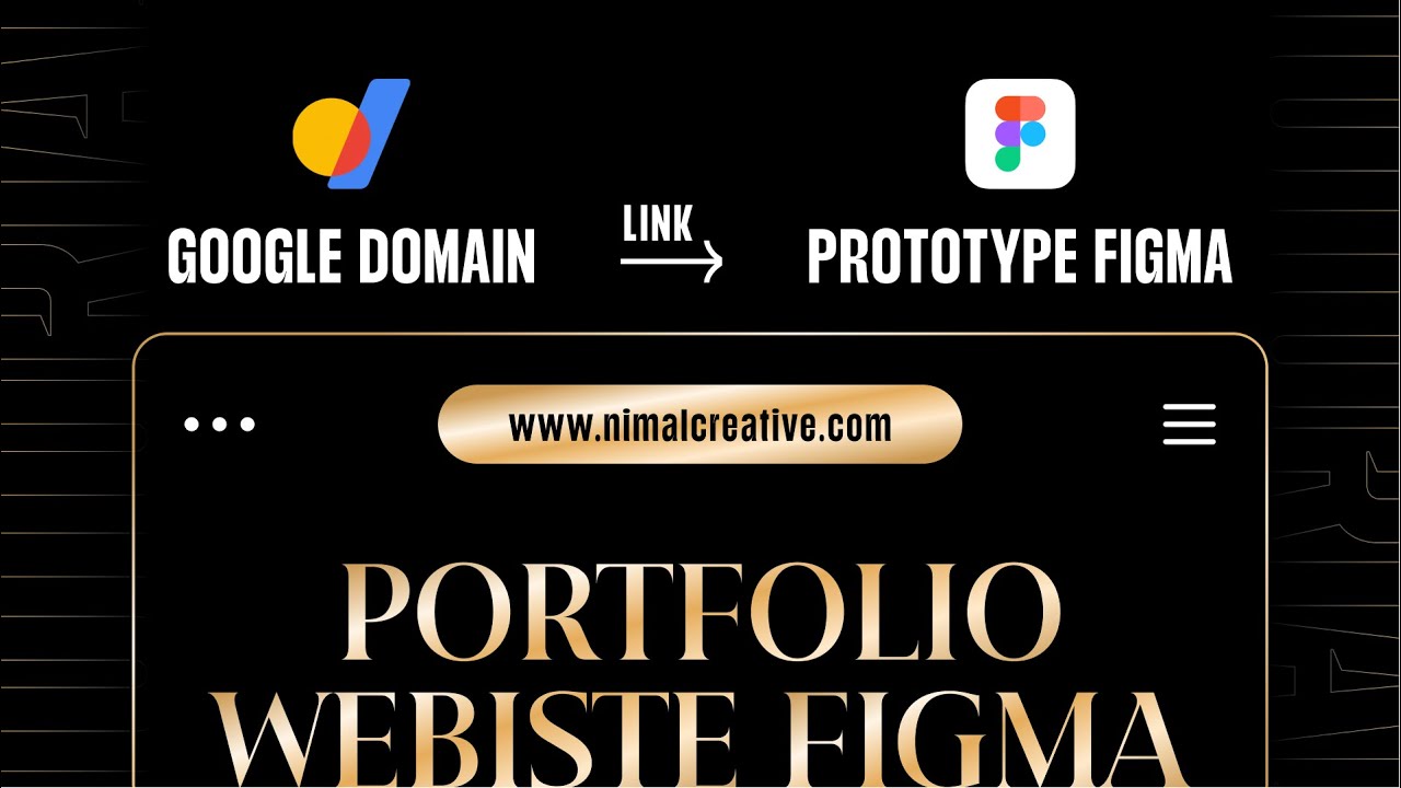 Hướng dẫn gắn domain vào link prototype figma - build website portfolio ...