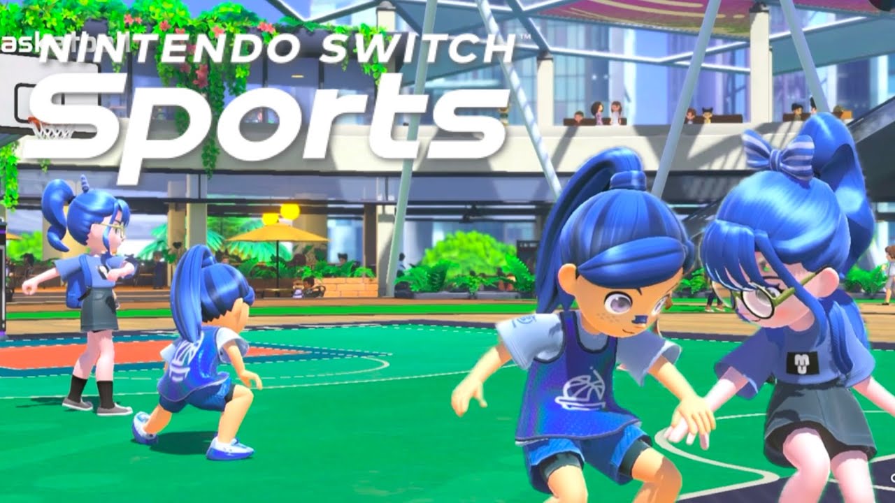Nice Teamwork!! 【Nintendo Switch Sports Basketball🏀】 - YouTube