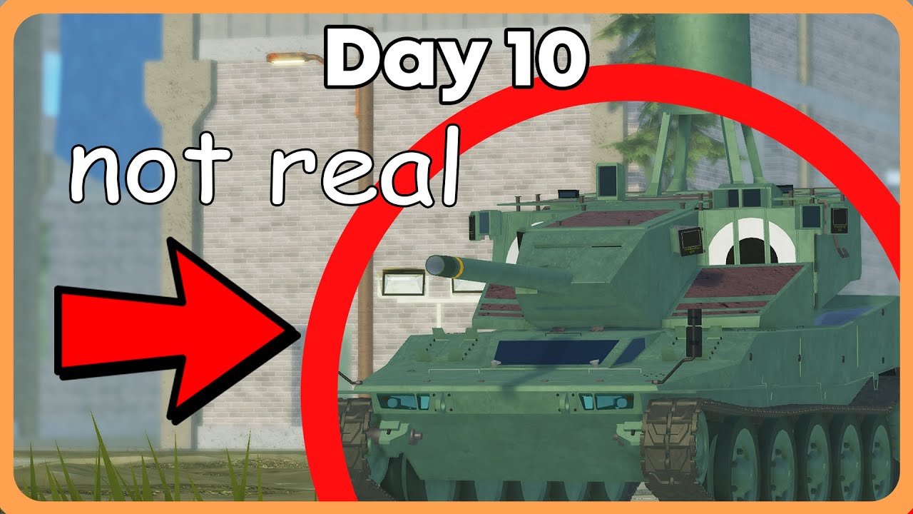 Fake Tanks ONLY Challenge (Day 10/31) - YouTube