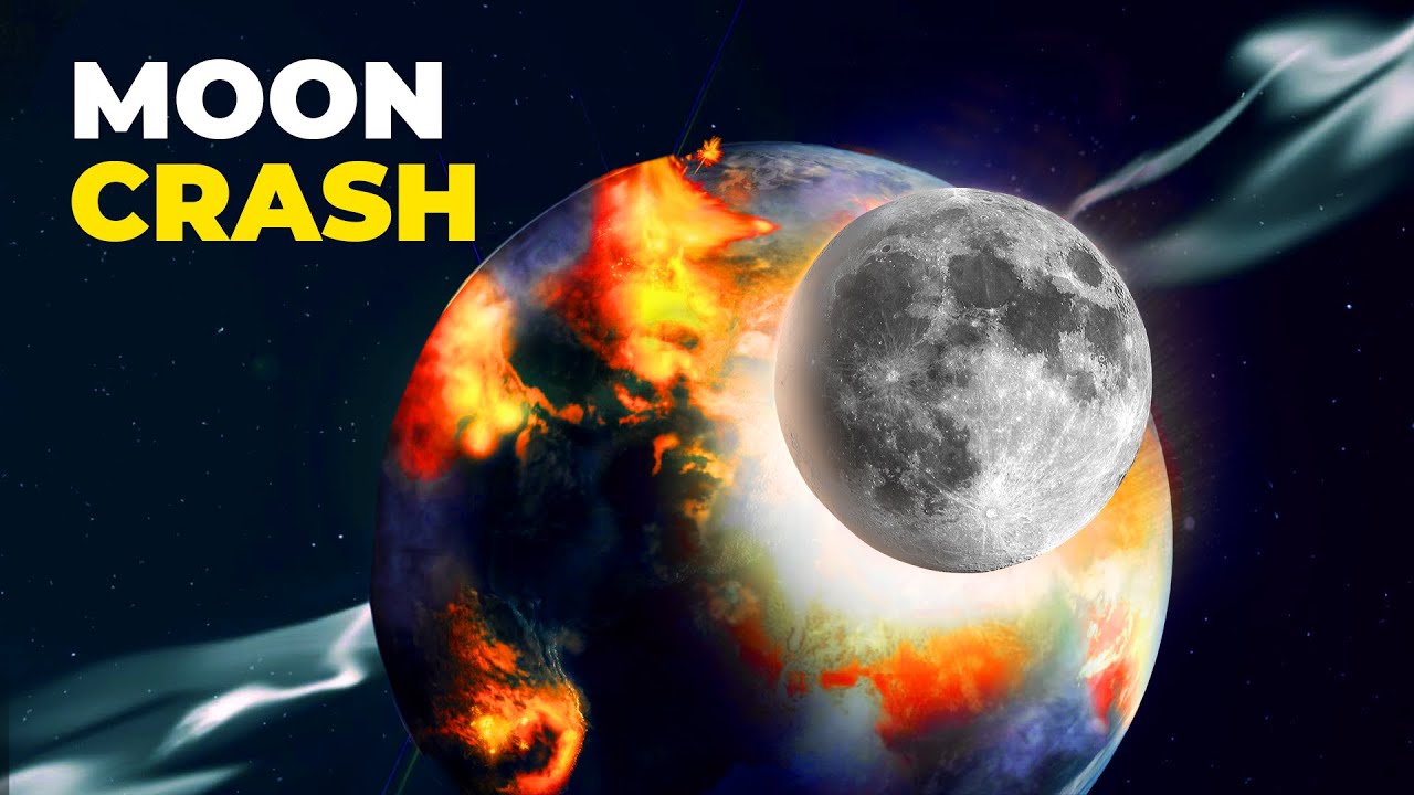What if the moon crashed into The Earth!! - YouTube