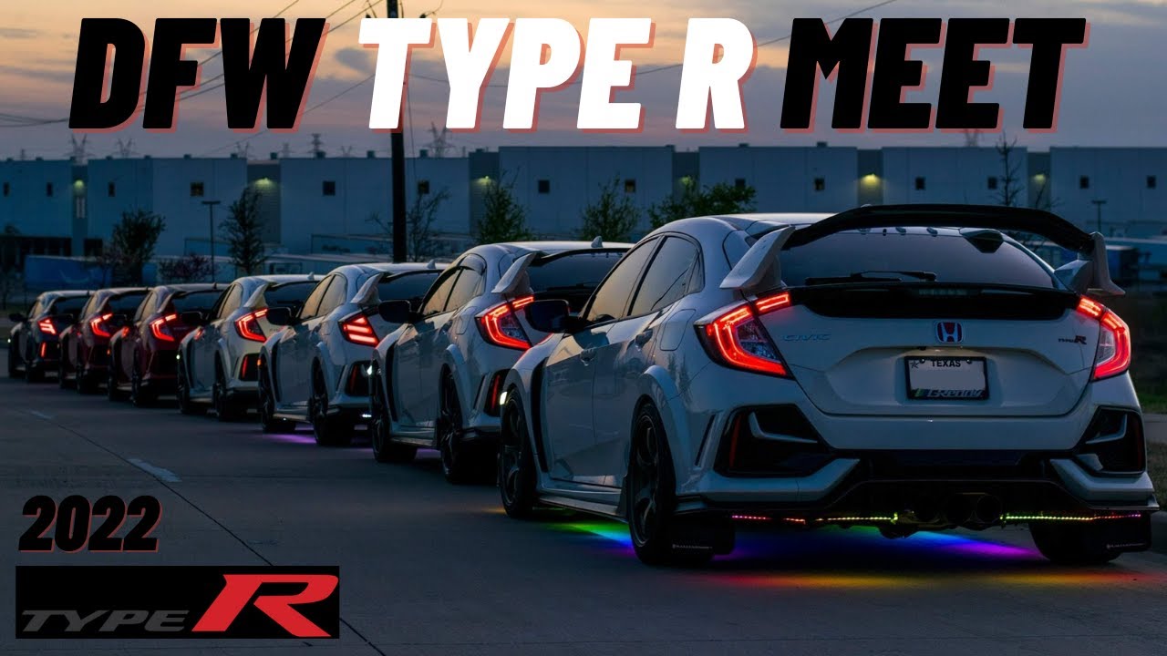 Co Hosting My FIRST TYPE R Meet - 25+ Type R's - YouTube