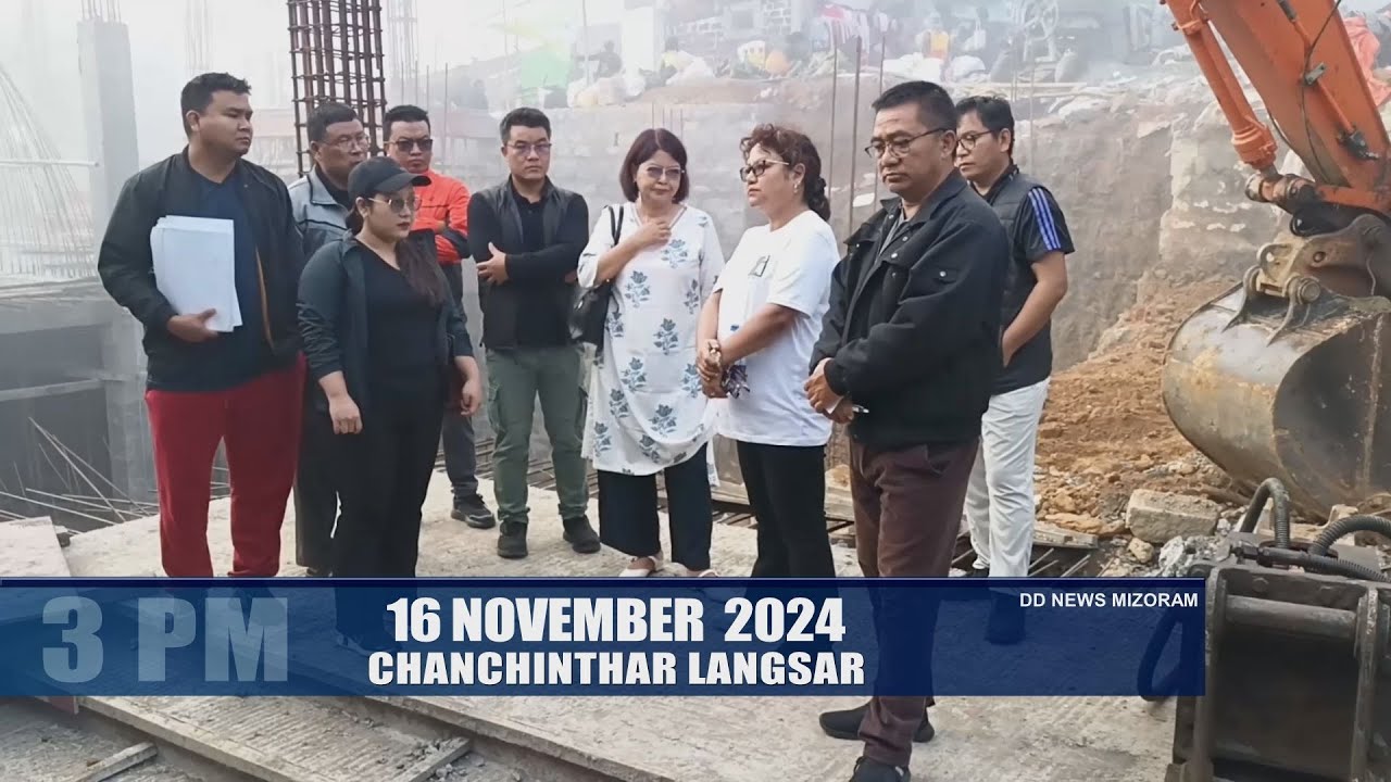 DD News Mizoram - Chanchinthar Langsar | 16 November 2024 | 3 PM - YouTube