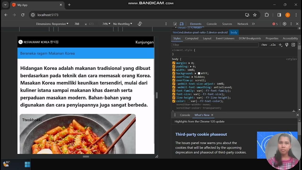 Website aplikasi Restaurant framework7 - YouTube