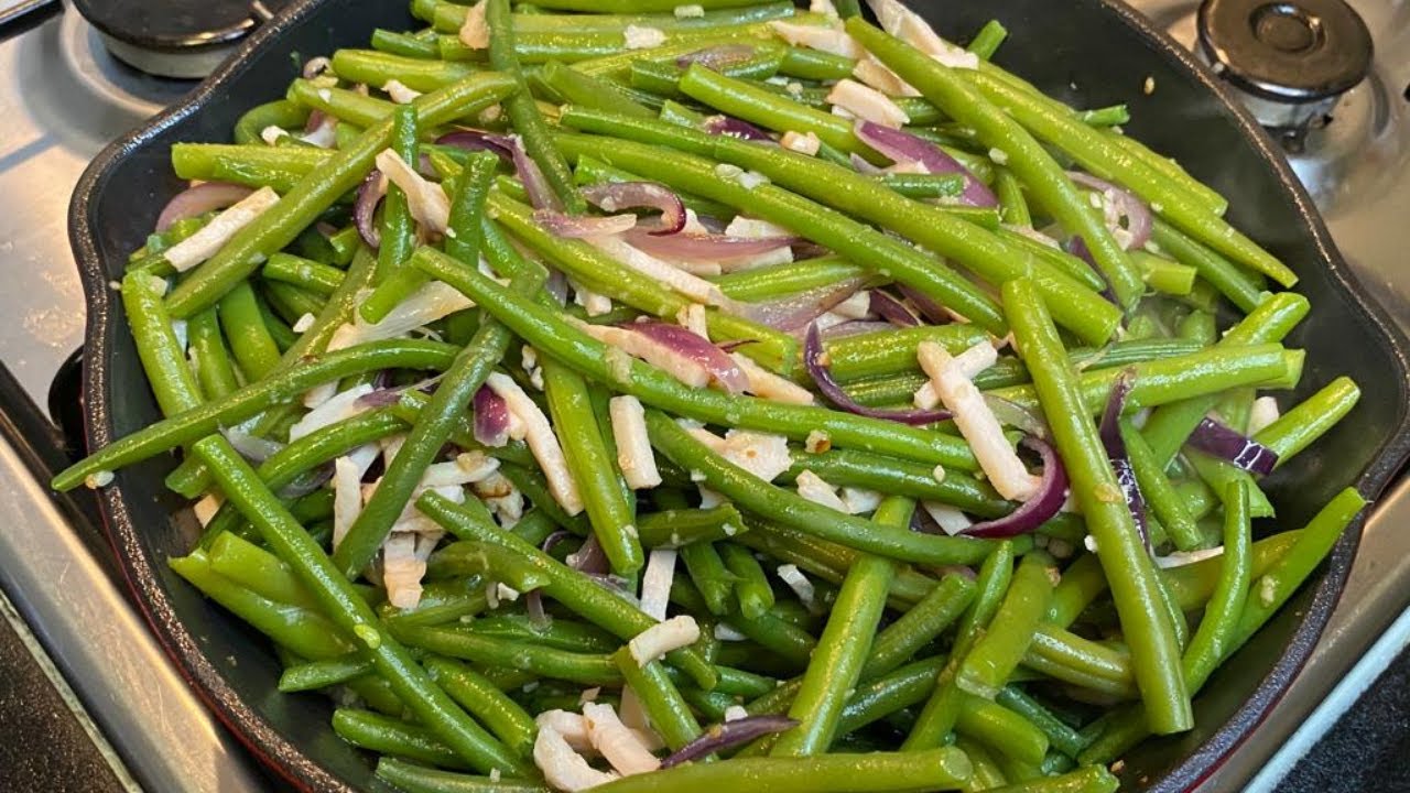 How To Prepare Green Beans Recipe//Masof's kitchen - YouTube