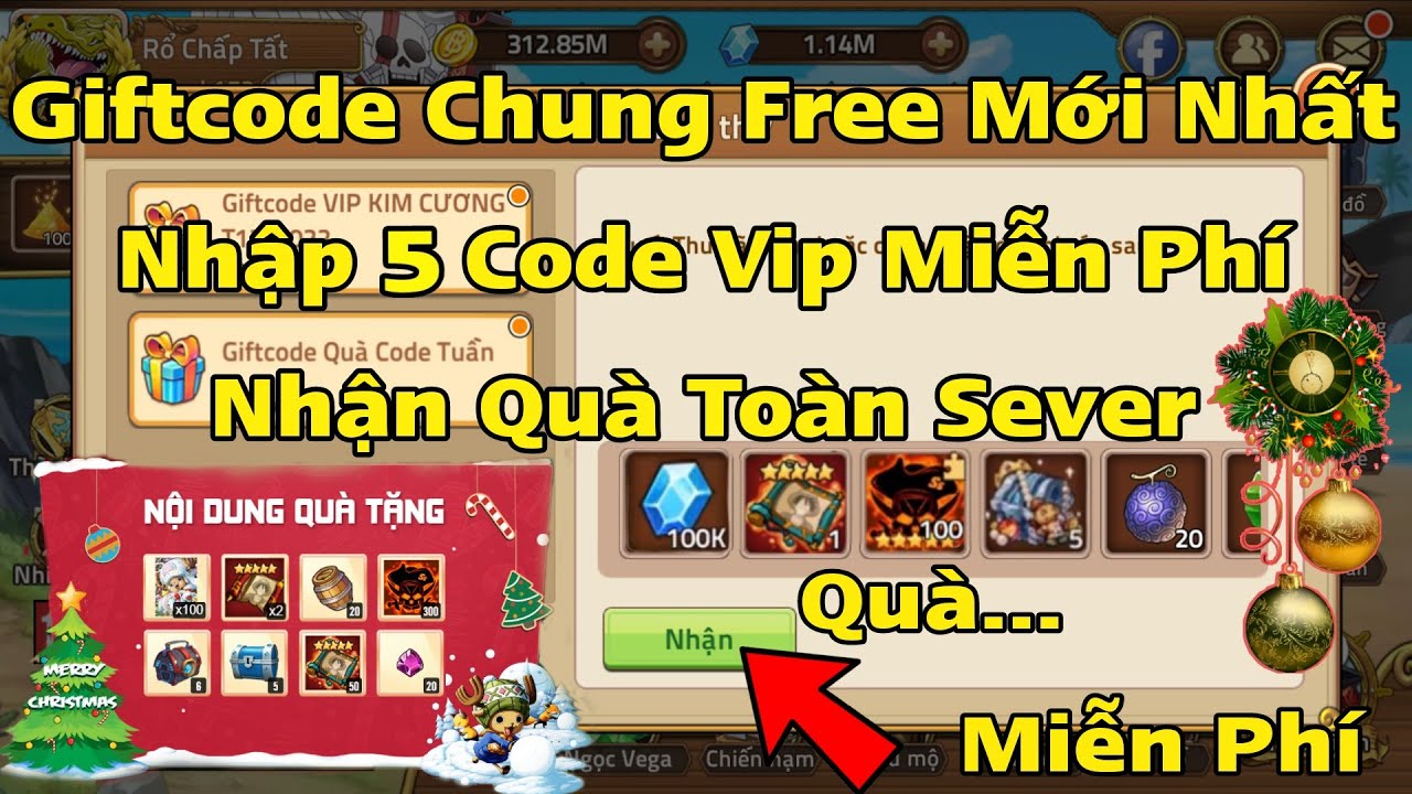 Giftcode Huyền Thoại Hải Tặc | Code Chung Free Mới Nhất - Nhập Ngay 5 ...