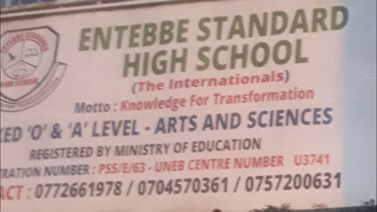 Entebbe Standard High school - YouTube