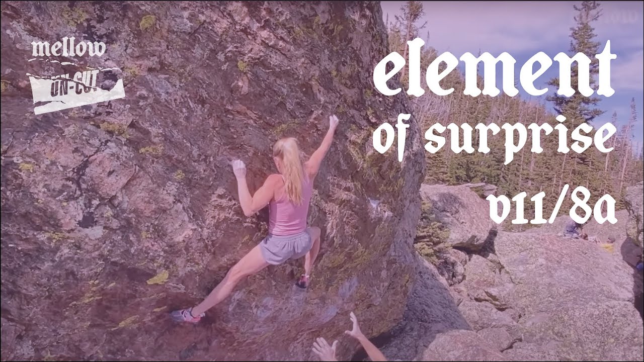 UNCUT: Robyn Raboutou - Element of Surprise (V11/8A) - YouTube