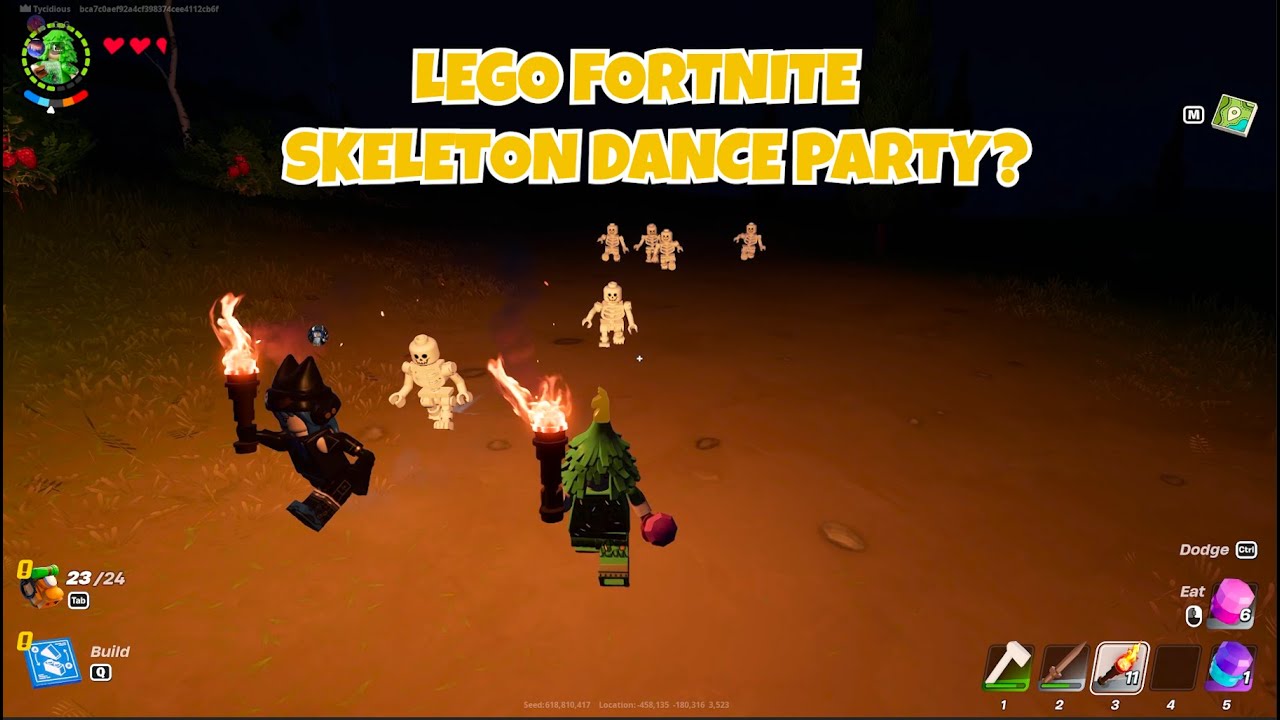 Lego Fortnite Bugs and Glitches and Monster Oh My! - YouTube