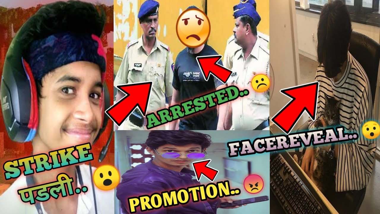 SAGGY GAMING FACEREVEAL?-YOUTUBER SAD ON STRIKE😞!GAMING AKKI REACT ON PROMOTION😯! STUDY VS FREE ...