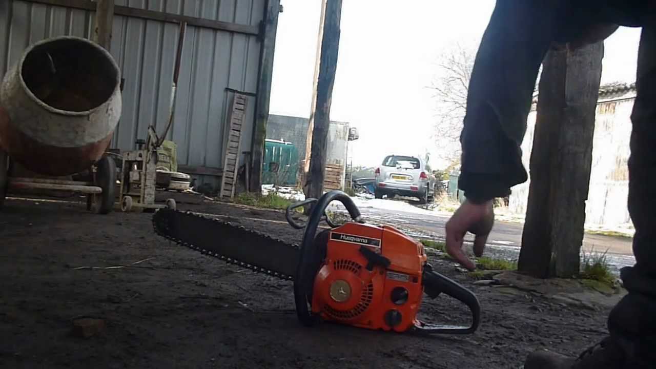 001.MOV husqvarna practica 65 chain saw - YouTube