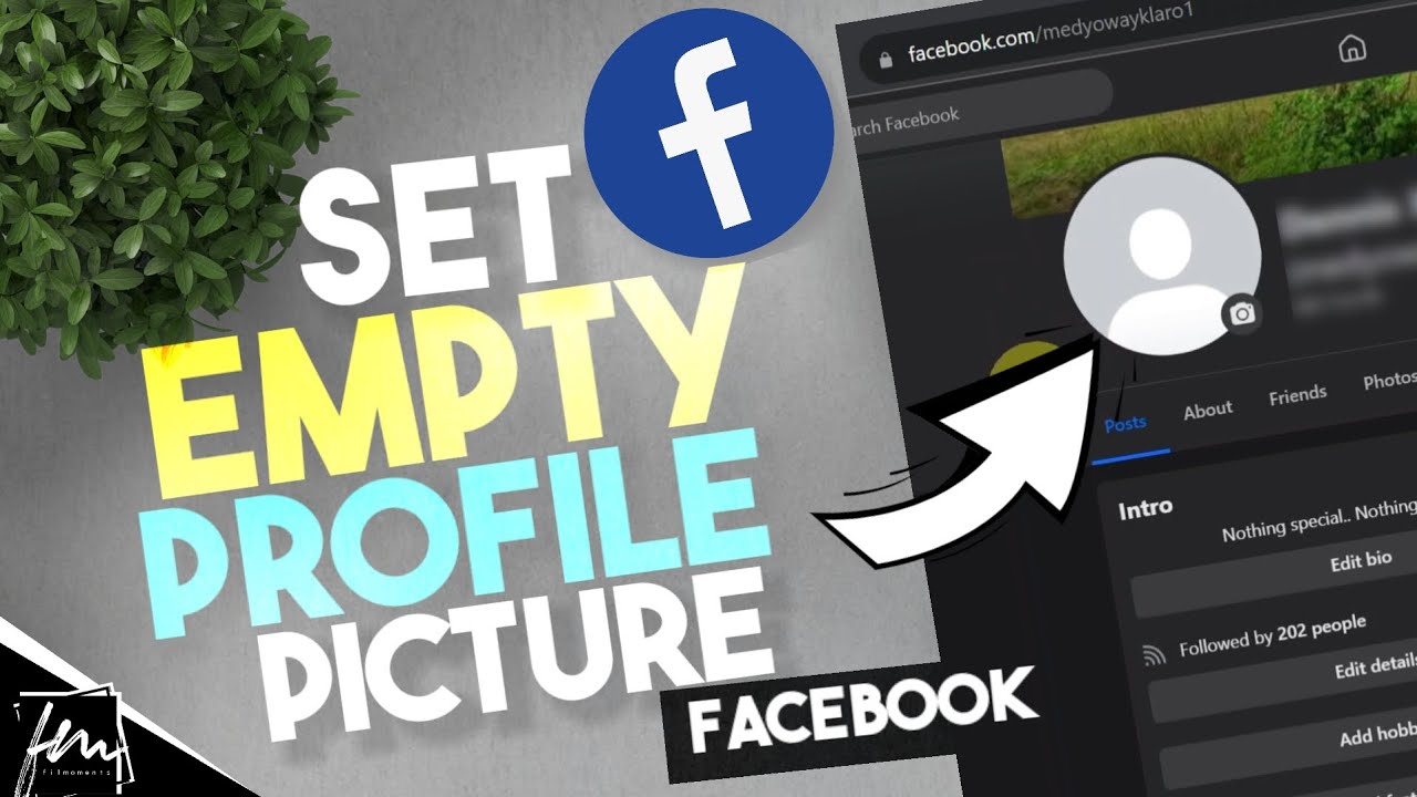 How to Set a Blank Profile Picture on Facebook (2023) - YouTube