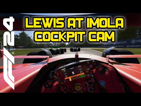 F124 Cockpit Cam at Imola with Lewis career mode - YouTube