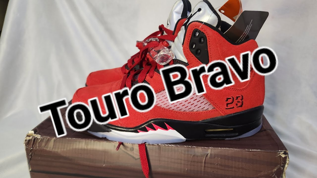 unboxing Nike Air Jordan 5 "Touro Bravo" - YouTube