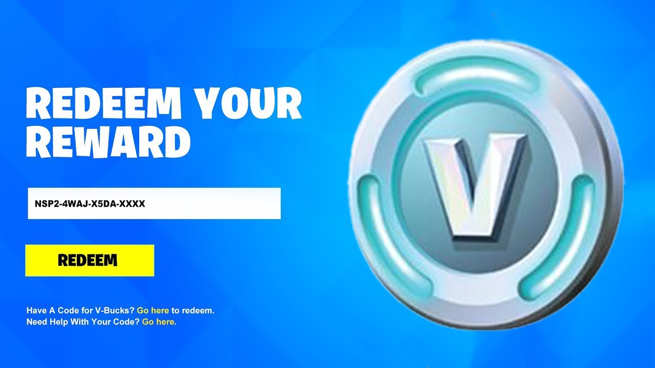 FREE V-BUCKS CODE GLITCH in Fortnite! - YouTube