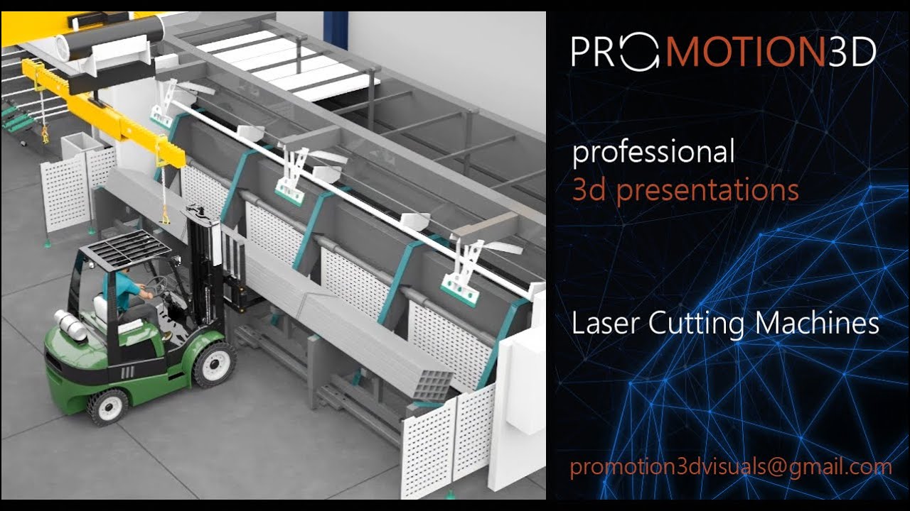 Promotional 3D Animation | 3D Presentation | Laser Cutting Machines ...