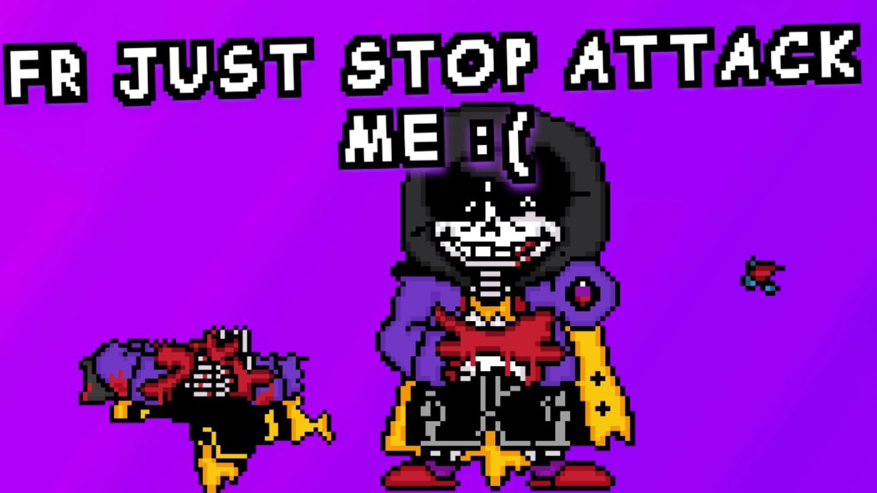 Last Breath Sans UST Phase 93 FR JUST STOP ATTACK ME - YouTube