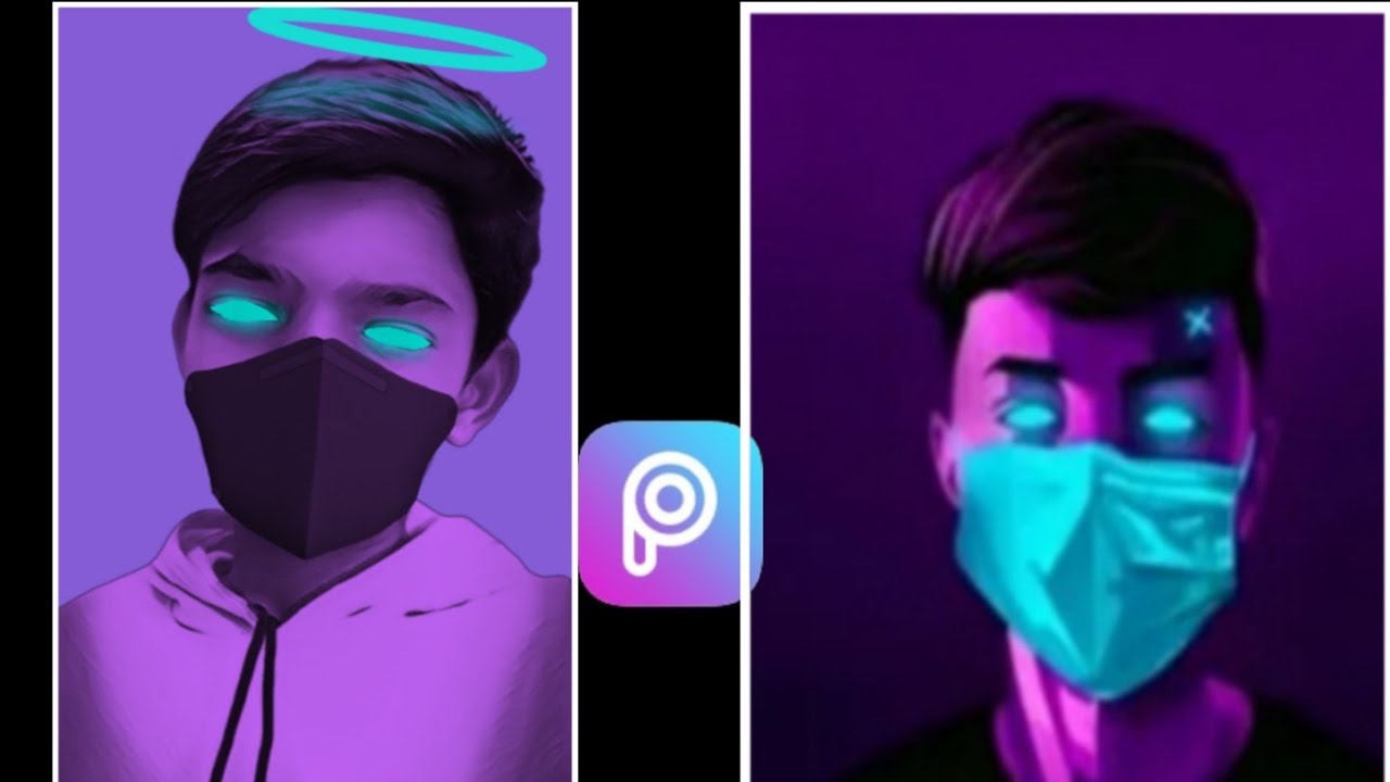 picsart gaming type photo editing - YouTube