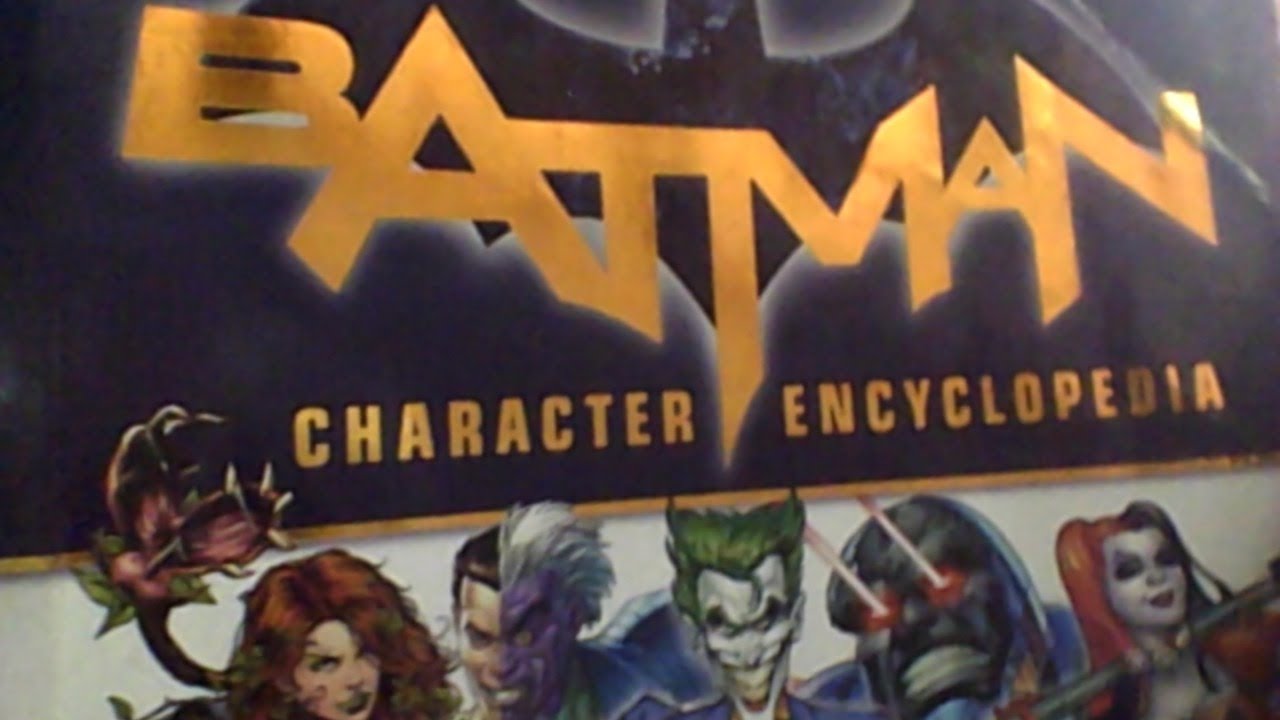 batman encyclopedia - YouTube