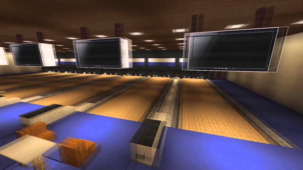 Minecraft - Bowling Alley - YouTube