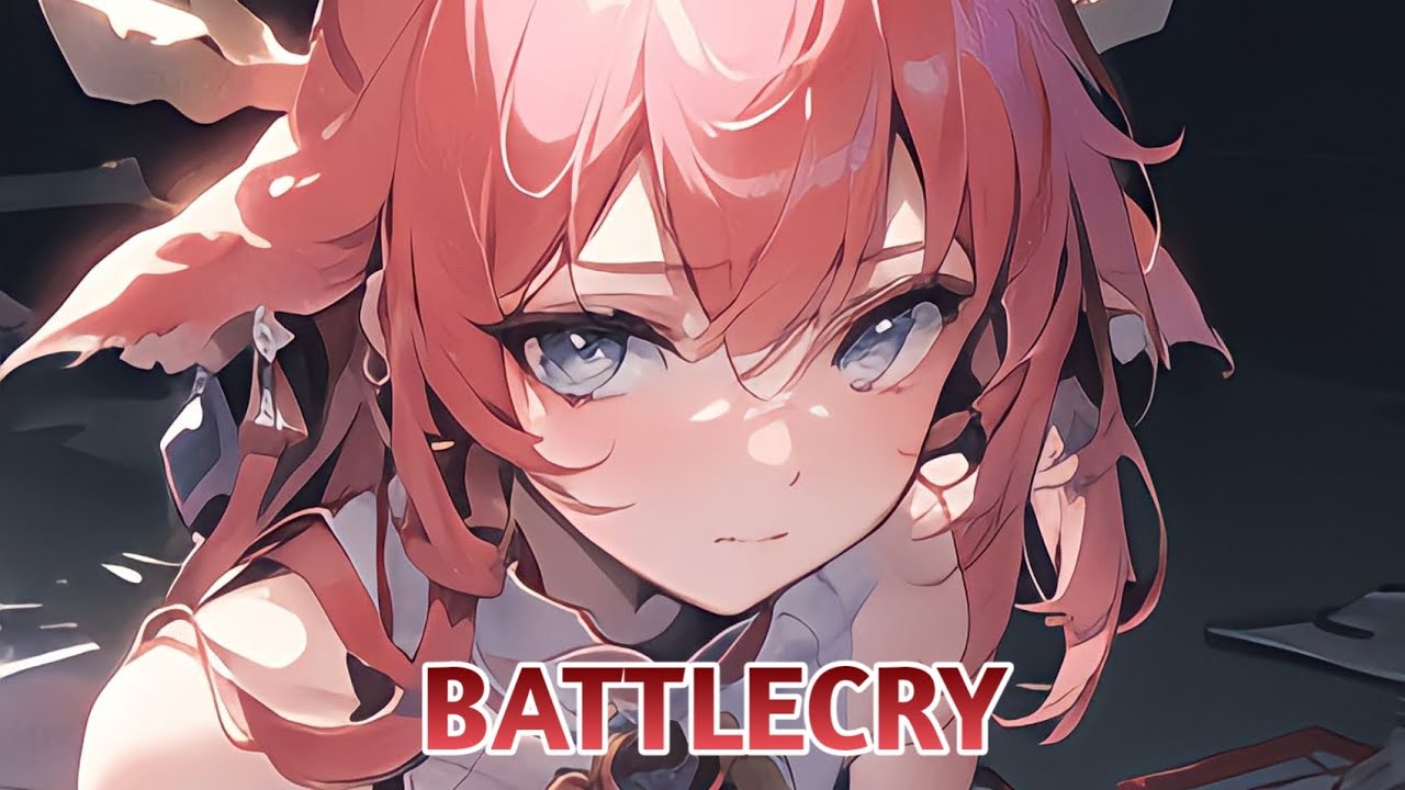 Nightcore - BATTLECRY | Lyrics (Jim Yosef ft. Scarlett) - YouTube