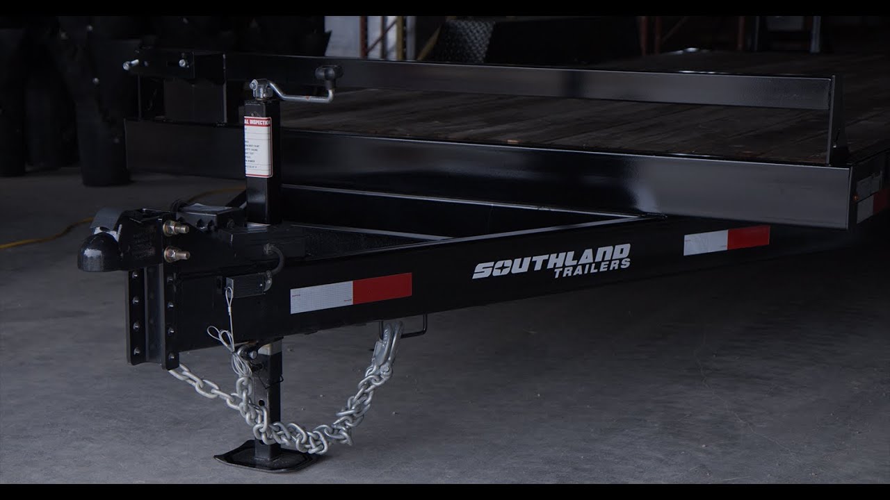 Southland 16' Flat Deck Trailer | Flaman Trailers - YouTube