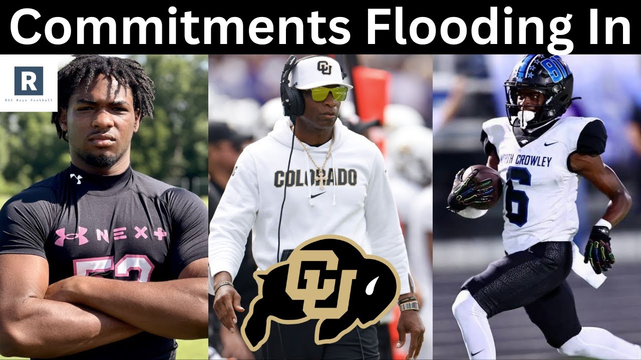 Colorado Recruiting Getting HOT? | FOUR Commitments | Colorado Football ...