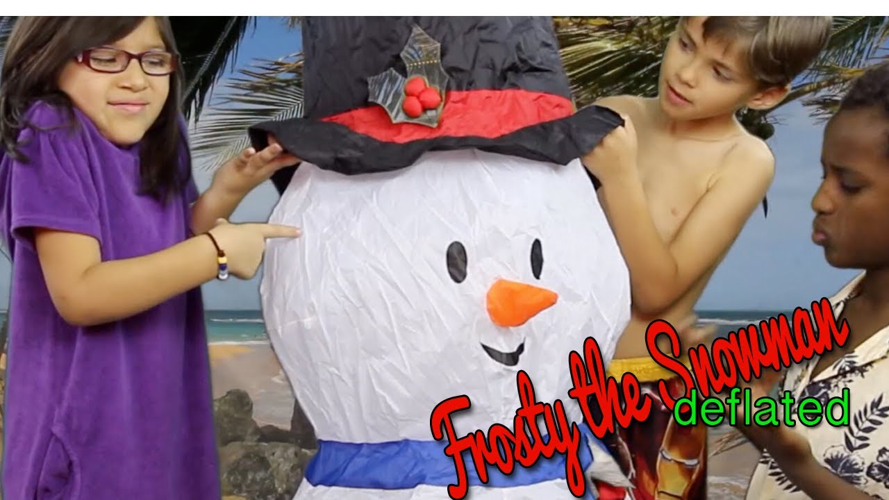 FROSTY THE SNOWMAN - Deflated - YouTube