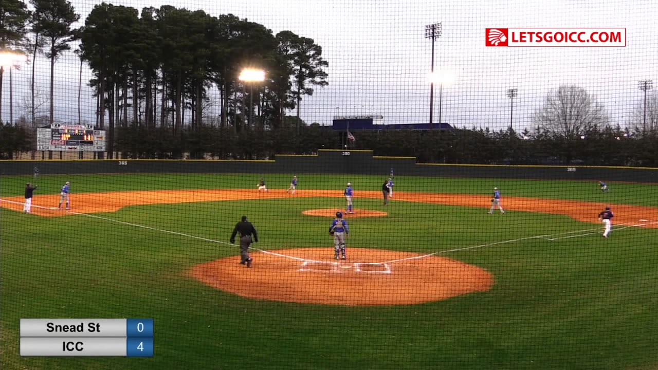 Baseball sweeps Snead State with 5-1 win in Game 2 - YouTube