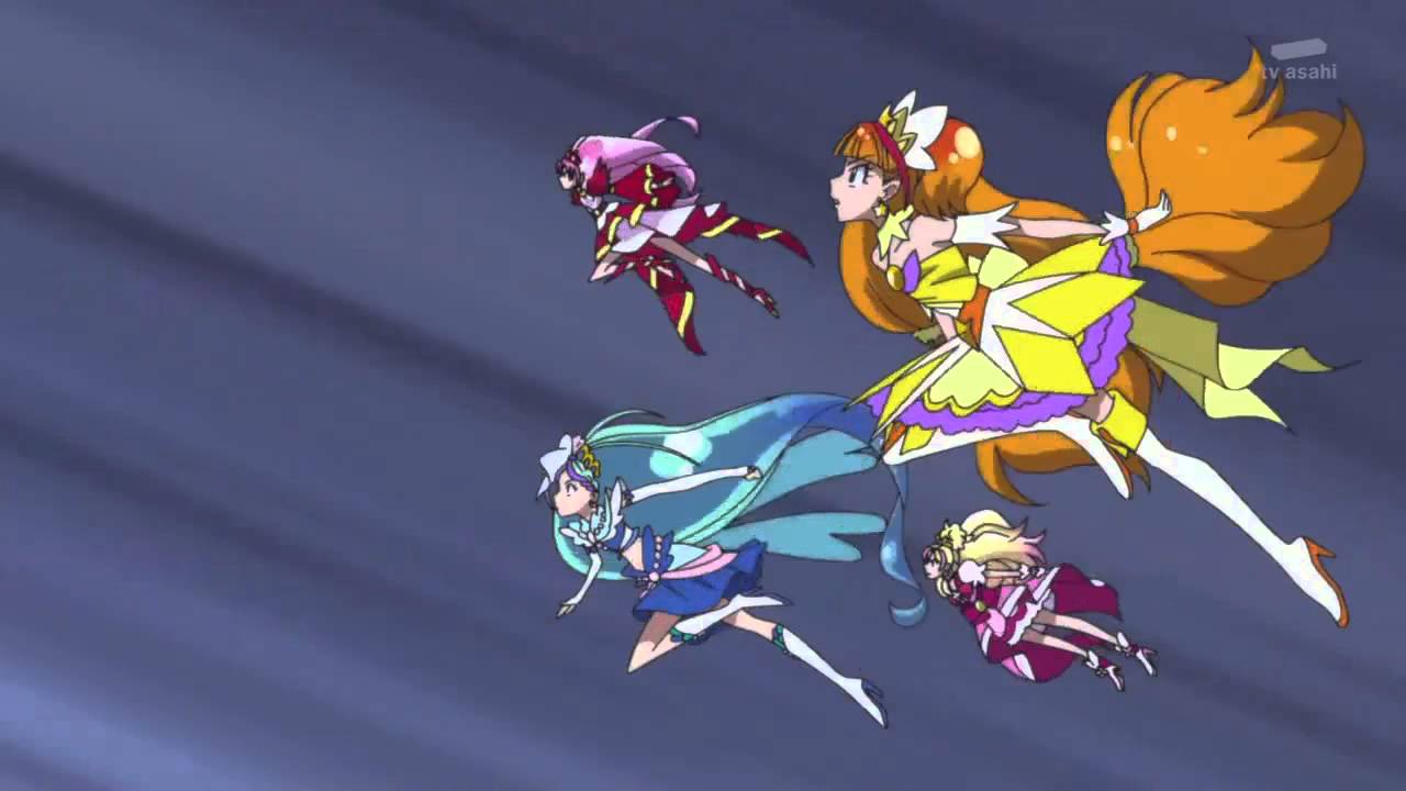 Go! Princess Precure favorite fight! - YouTube