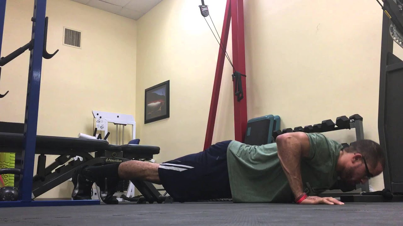 Push-ups, Medium tempo/controlled - YouTube