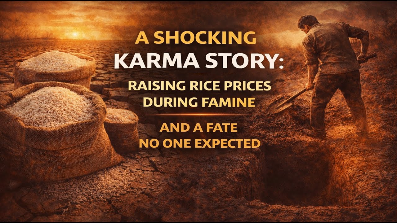 A Shocking Karma Story: Raising Rice Prices During Famine and a Fate No ...