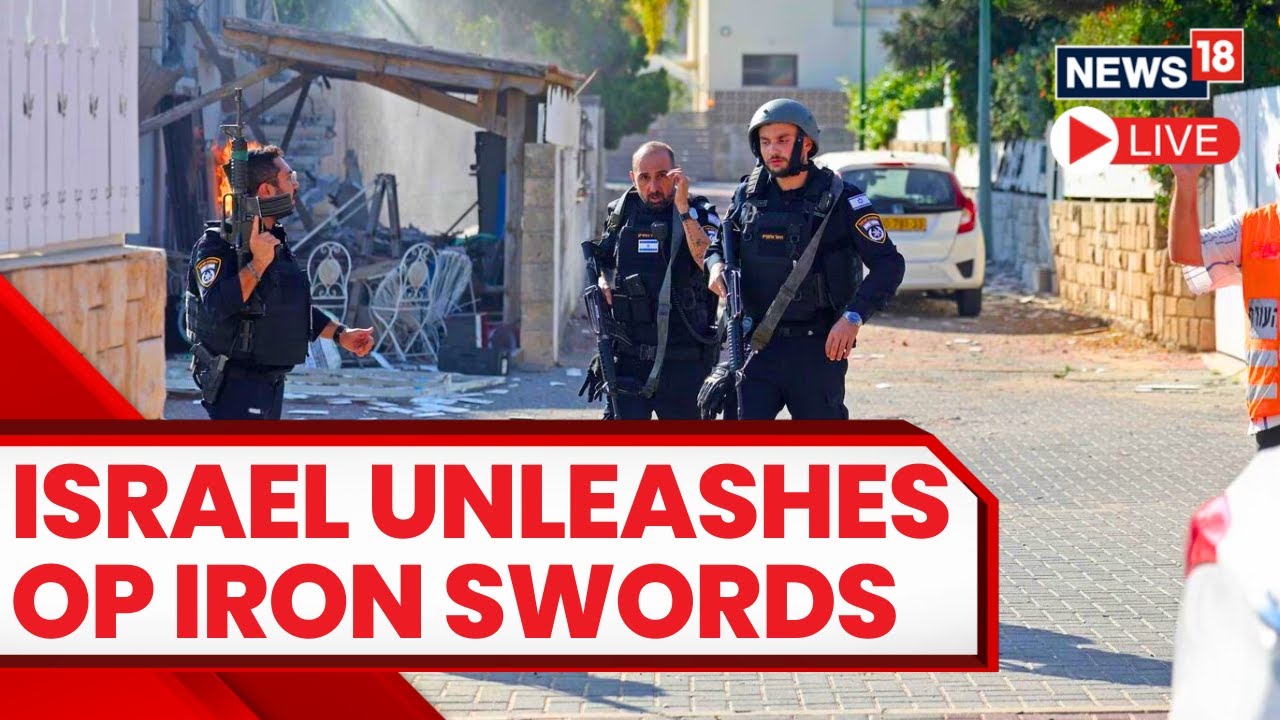 Israel Vs Palestine LIVE | Israel Initiates 'Operation Iron Swords' In ...