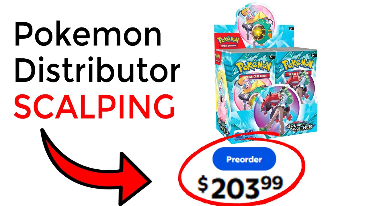 A Pokemon distributor was caught SCALPING. Here's proof. - YouTube