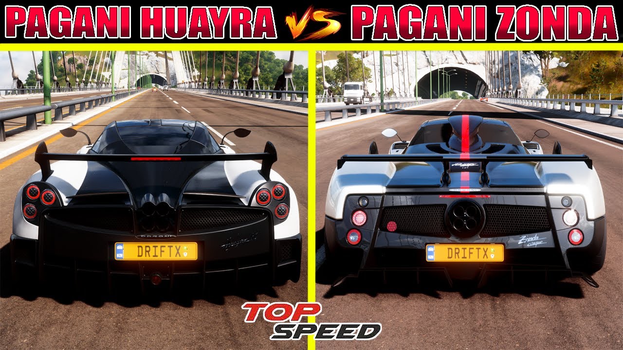 Forza Horizon 5 | Top 3 FASTEST Pagani Cars | 500KM!!! - YouTube