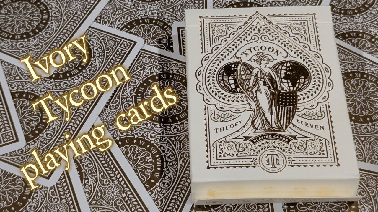 Daily deck review day 386 - Ivory Tycoon playing cards By Theory11 ...