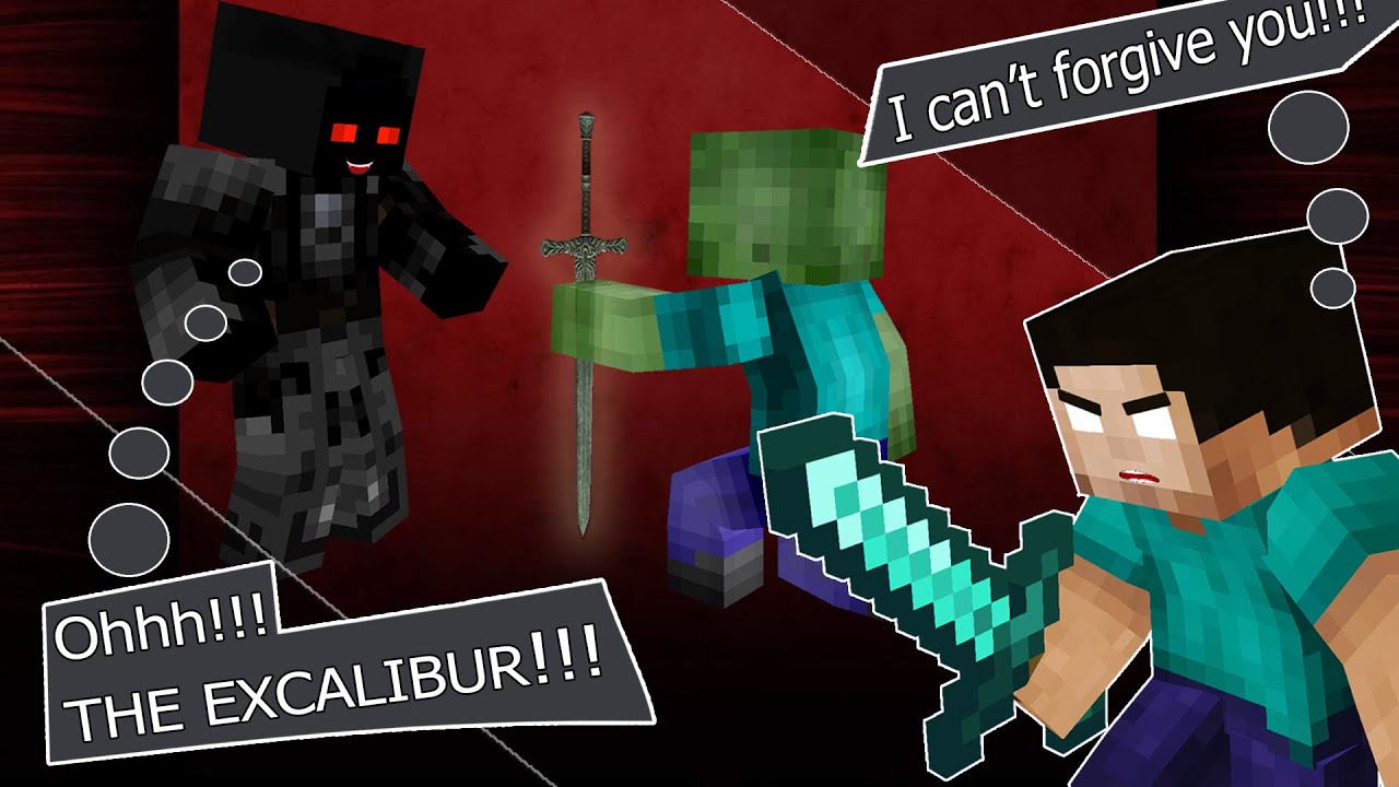 THE LEGENDARY SWORD: - MINECRAFT MONSTER SCHOOL - YouTube