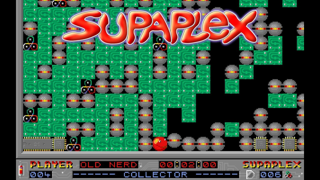 Supaplex | #4 Collector | PC (DOS) Gameplay 4K - YouTube