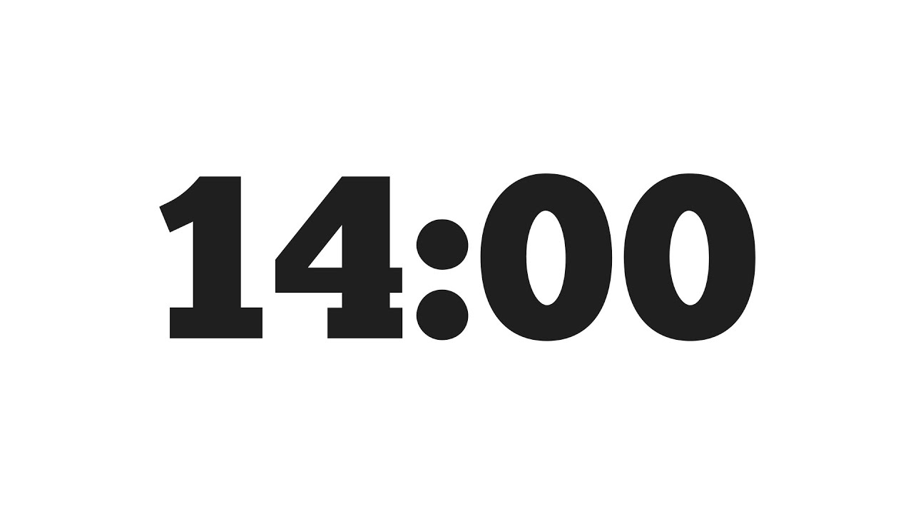 14 Minute Timer - YouTube