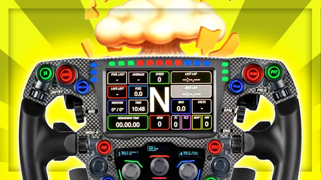 The F1 Sim Racing Wheel You NEED | Rexing Mayaris 2 Review - YouTube