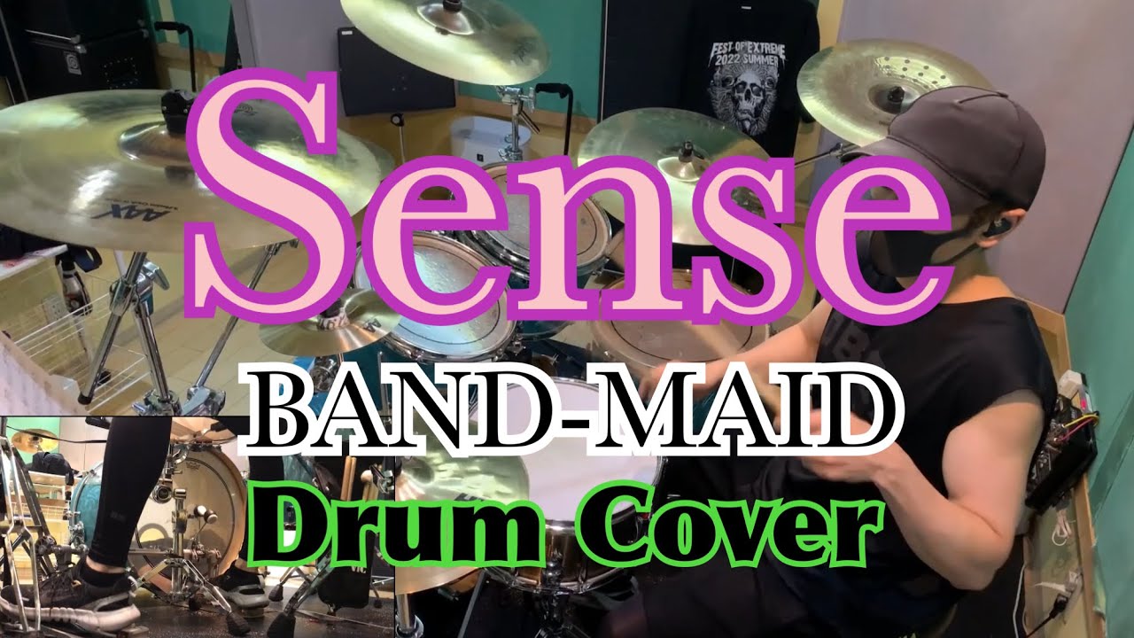 Sense / BAND-MAID Drum Cover - YouTube