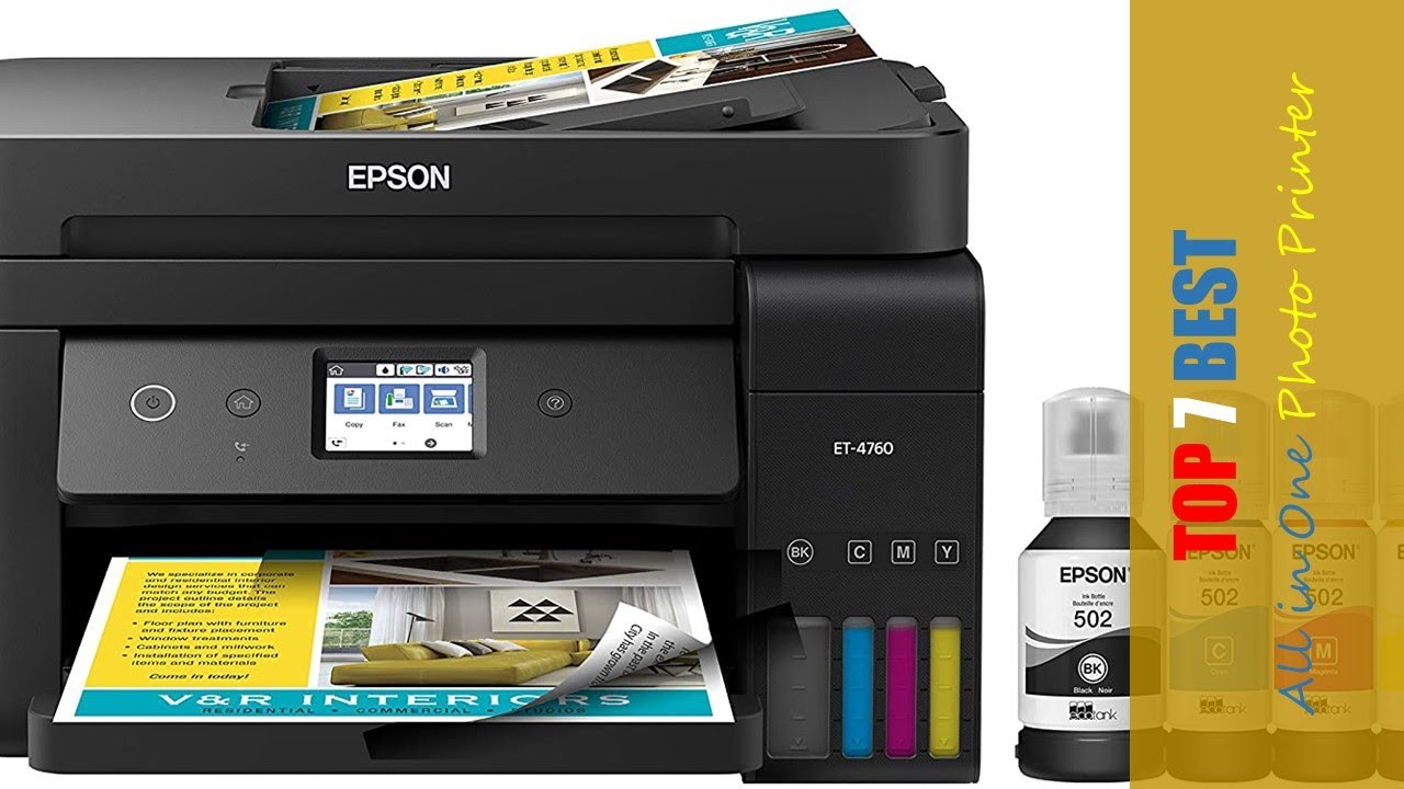 🖨️⛑️The Best Buy 7 All in One Cartridge-Free Supertank Photo Printer ...