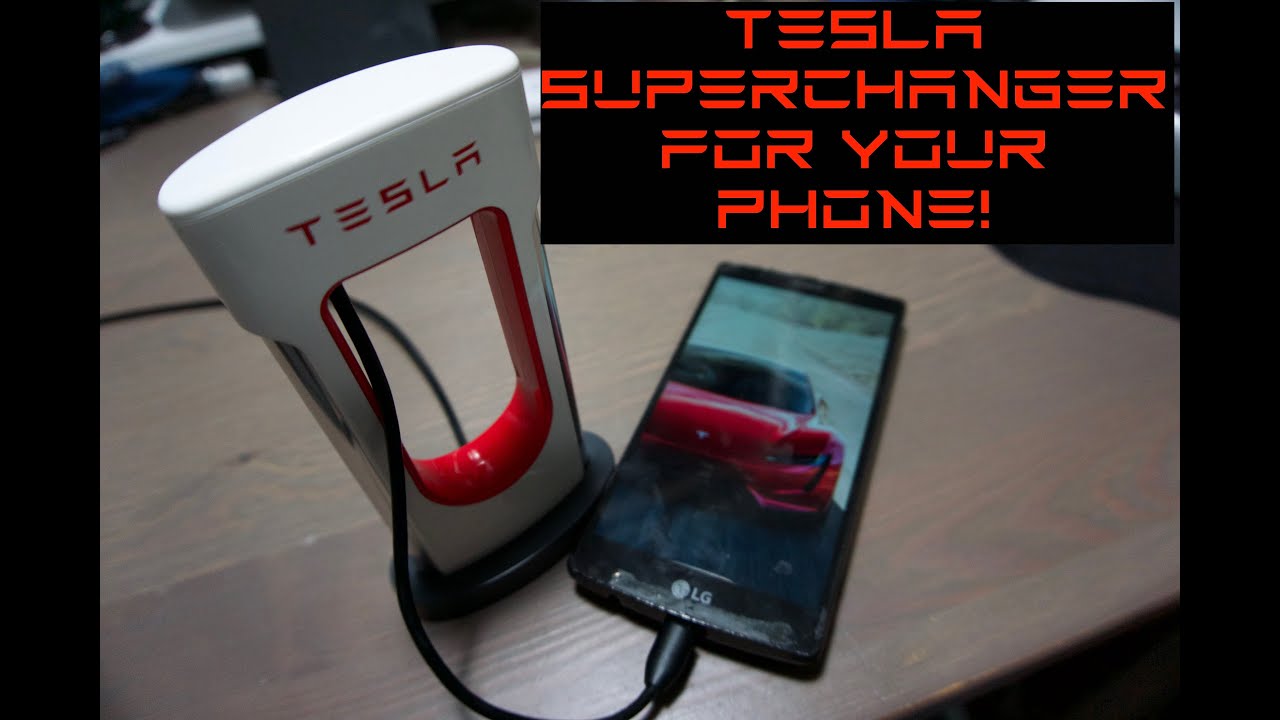 TESLA SUPERCHARGER FOR YOUR PHONE! - YouTube