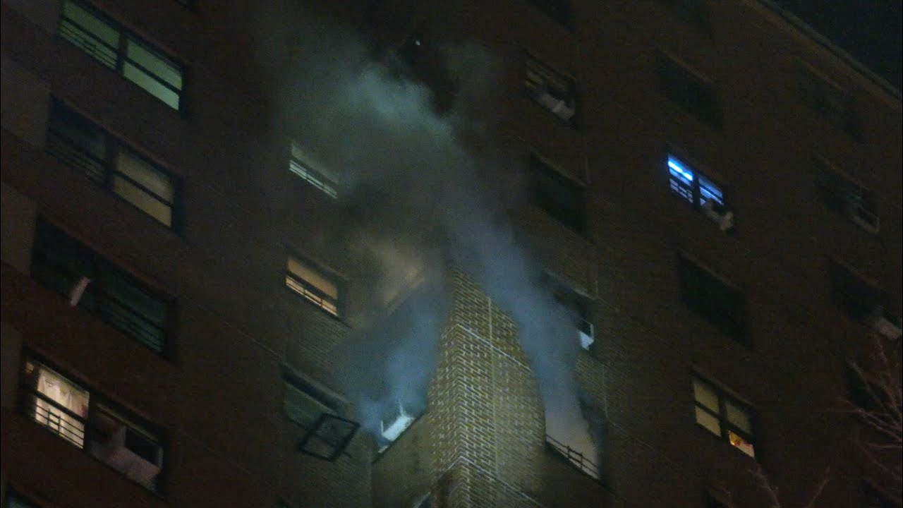 NYC High-Rise Fire on the 16th Floor! FDNY Puts Out Fire Quick ...